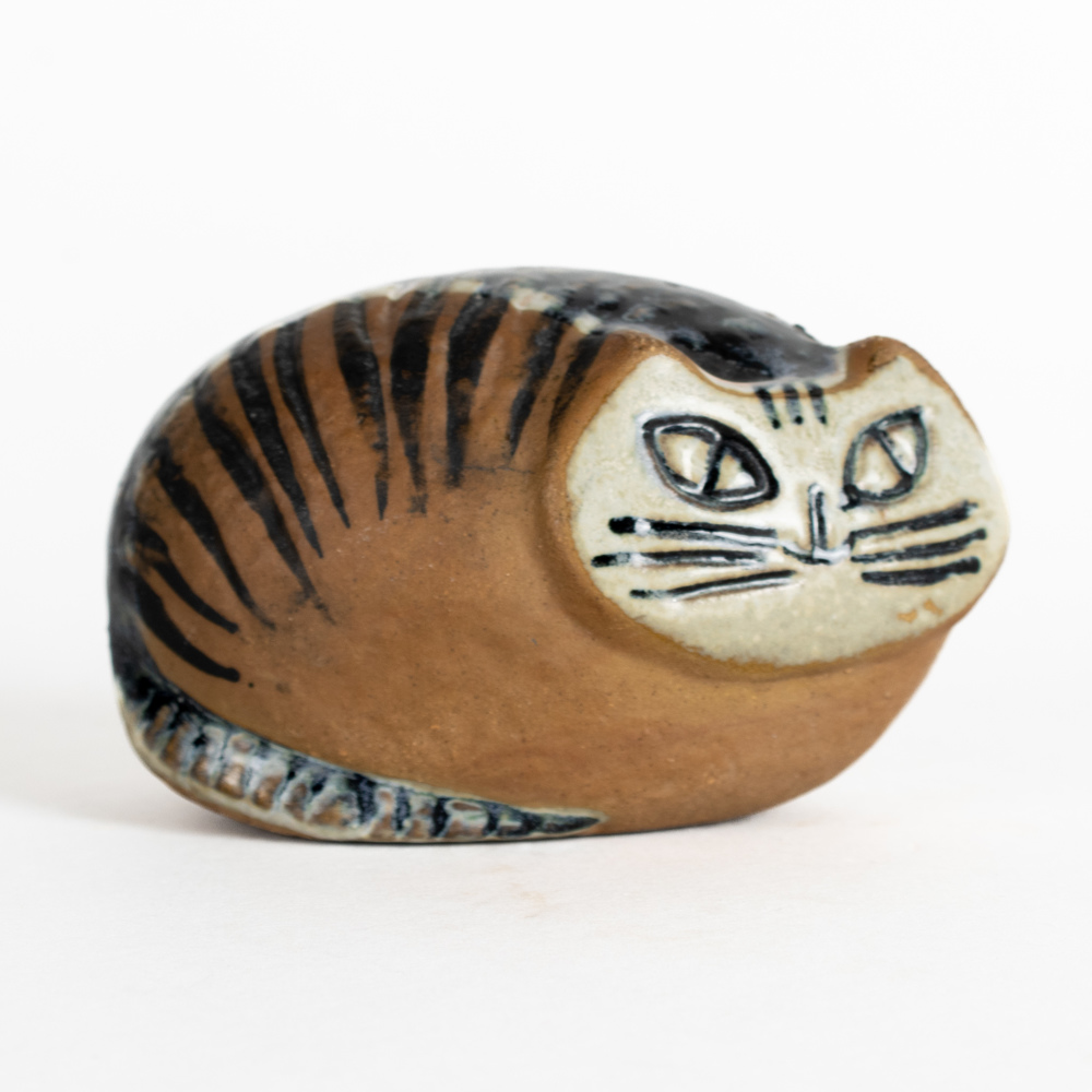 LISA LARSON, figur, katt, stengods, Gustavsberg | Auktion