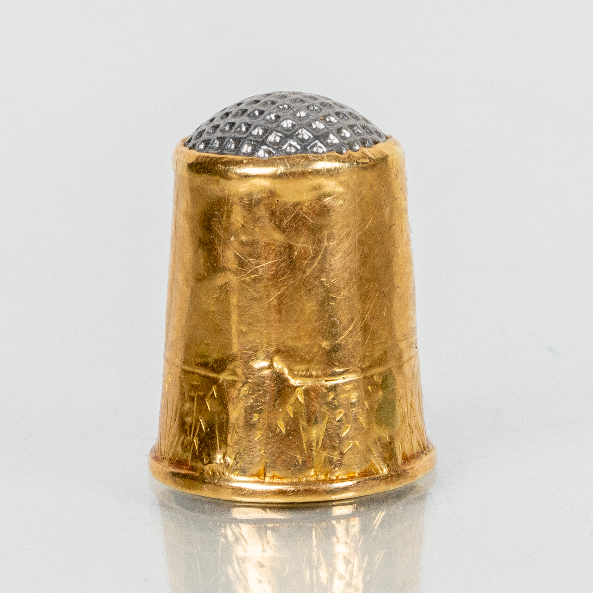 FINGERBORG, minst 21,6k guld, 1800-tal | Auktion