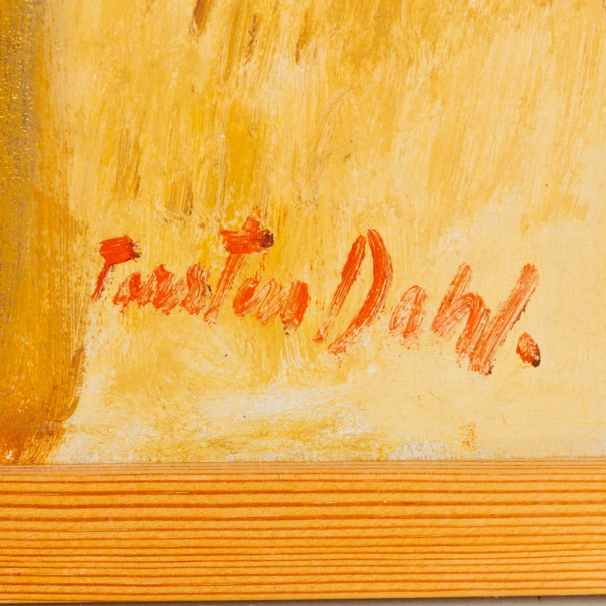 TORSTEN DAHL (1903-1967), olja på pann… | Auktion.se