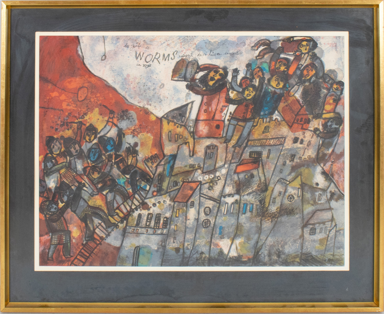 THEO TOBIASSE (1927-2012), färglitografi, signerad och | Auktion